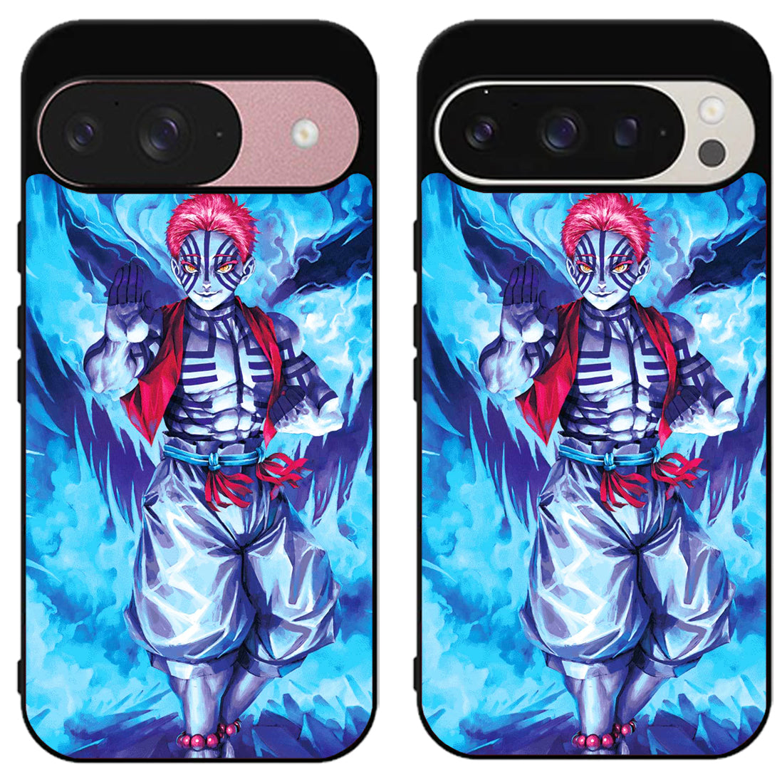 Akaza Demon Slayer Cover Google Pixel 9 | 9 Pro | 9 Pro XL Case – Saloreea