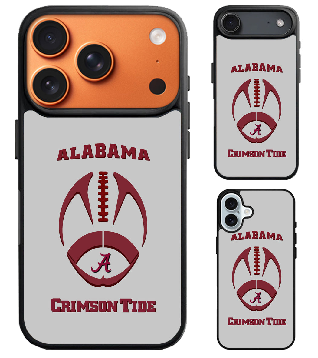 Alabama Crimson Tide Logo Football iPhone Air | iPhone 17 | 17 Pro | 1 ...