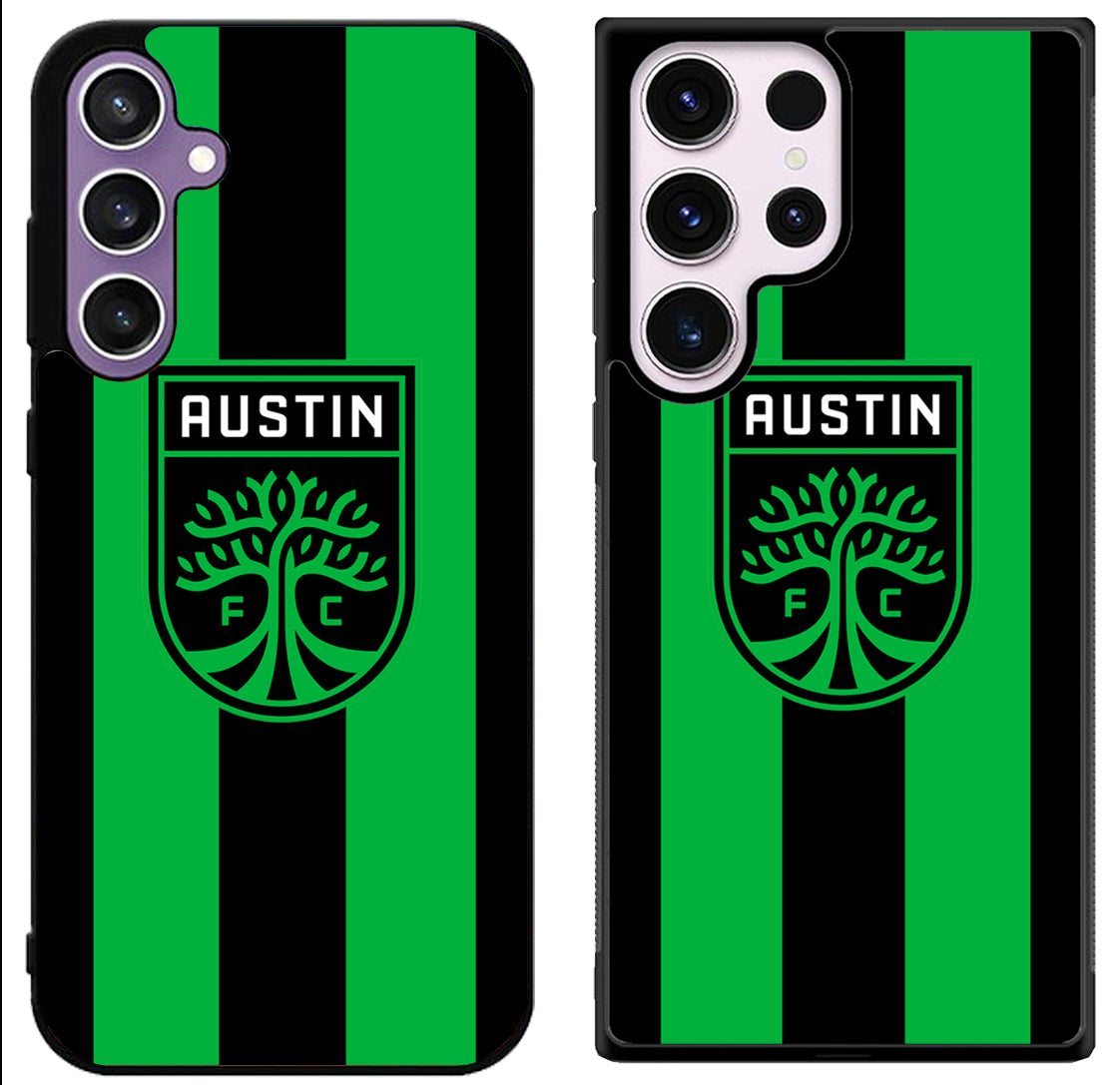 Austin FC Logo Samsung Galaxy S24 | S24+ | S24 Ultra Case – Saloreea