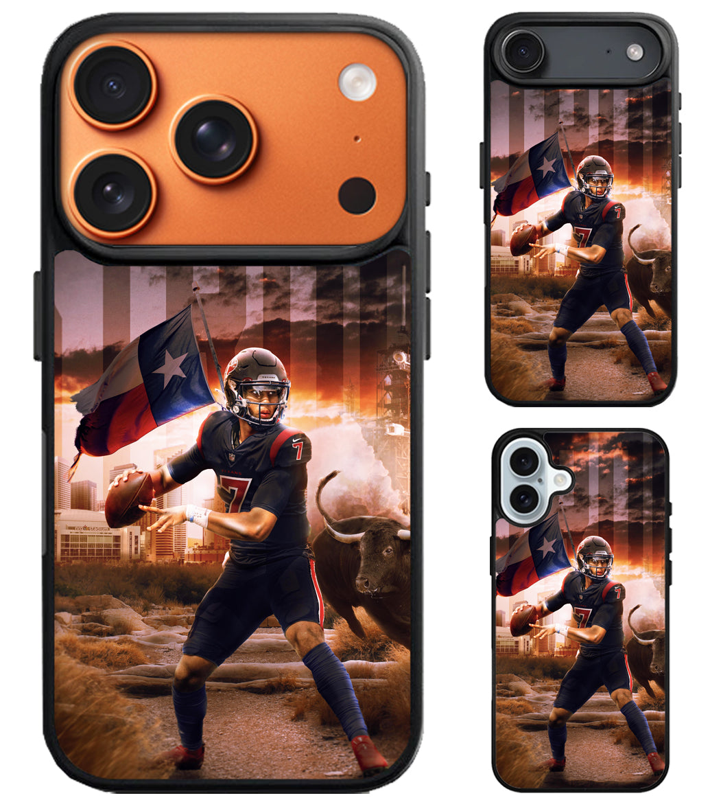 CJ Stroud Background iPhone Air | iPhone 17 | 17 Pro | 17 Pro Max Case ...