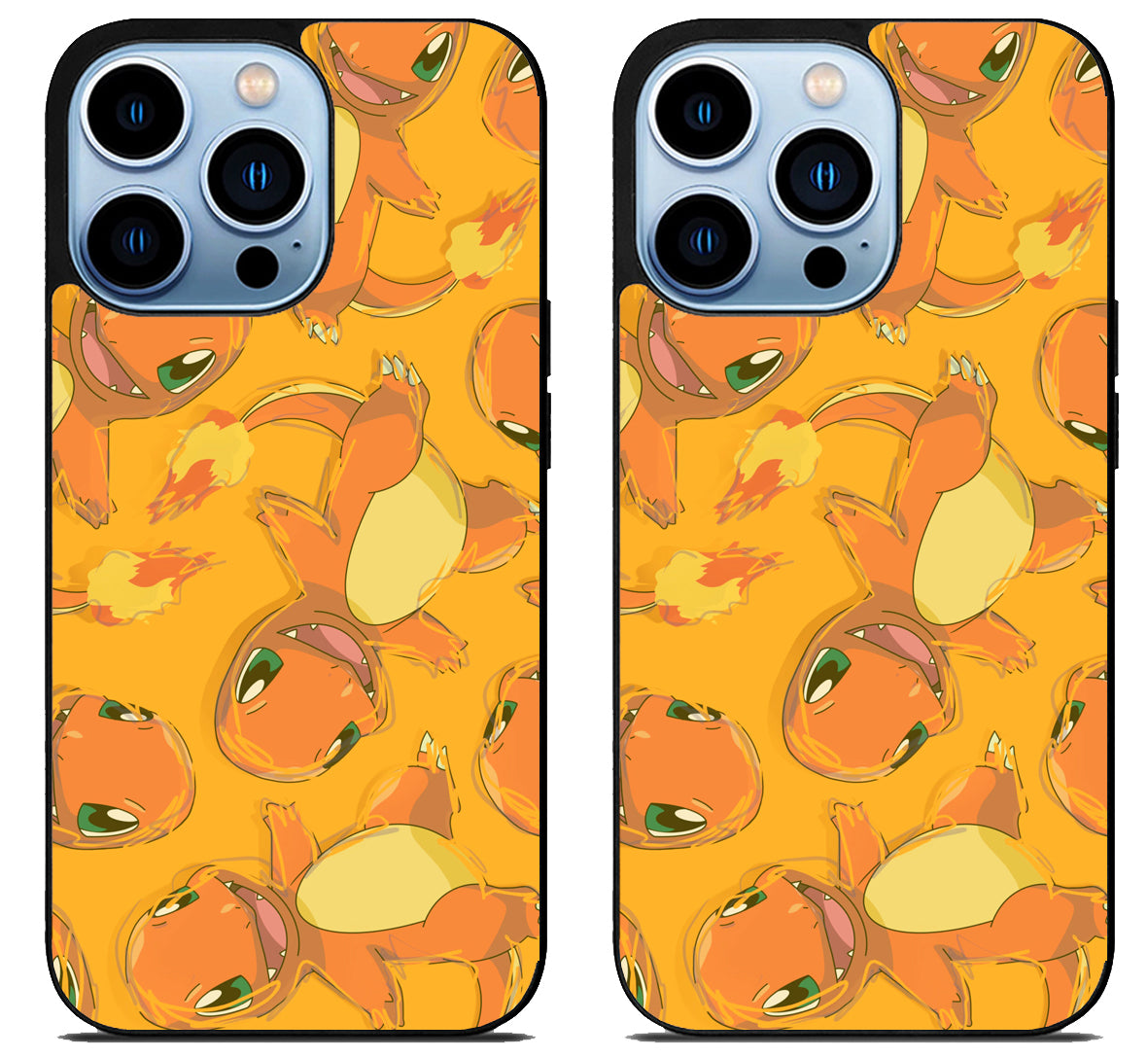 Charmander Pokemon Collage iPhone 15 Pro | iPhone 15 Pro Max Case ...