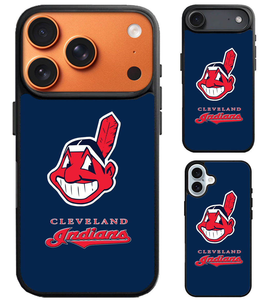 Cleveland Indians Blue iPhone Air | iPhone 17 | 17 Pro | 17 Pro Max Ca ...