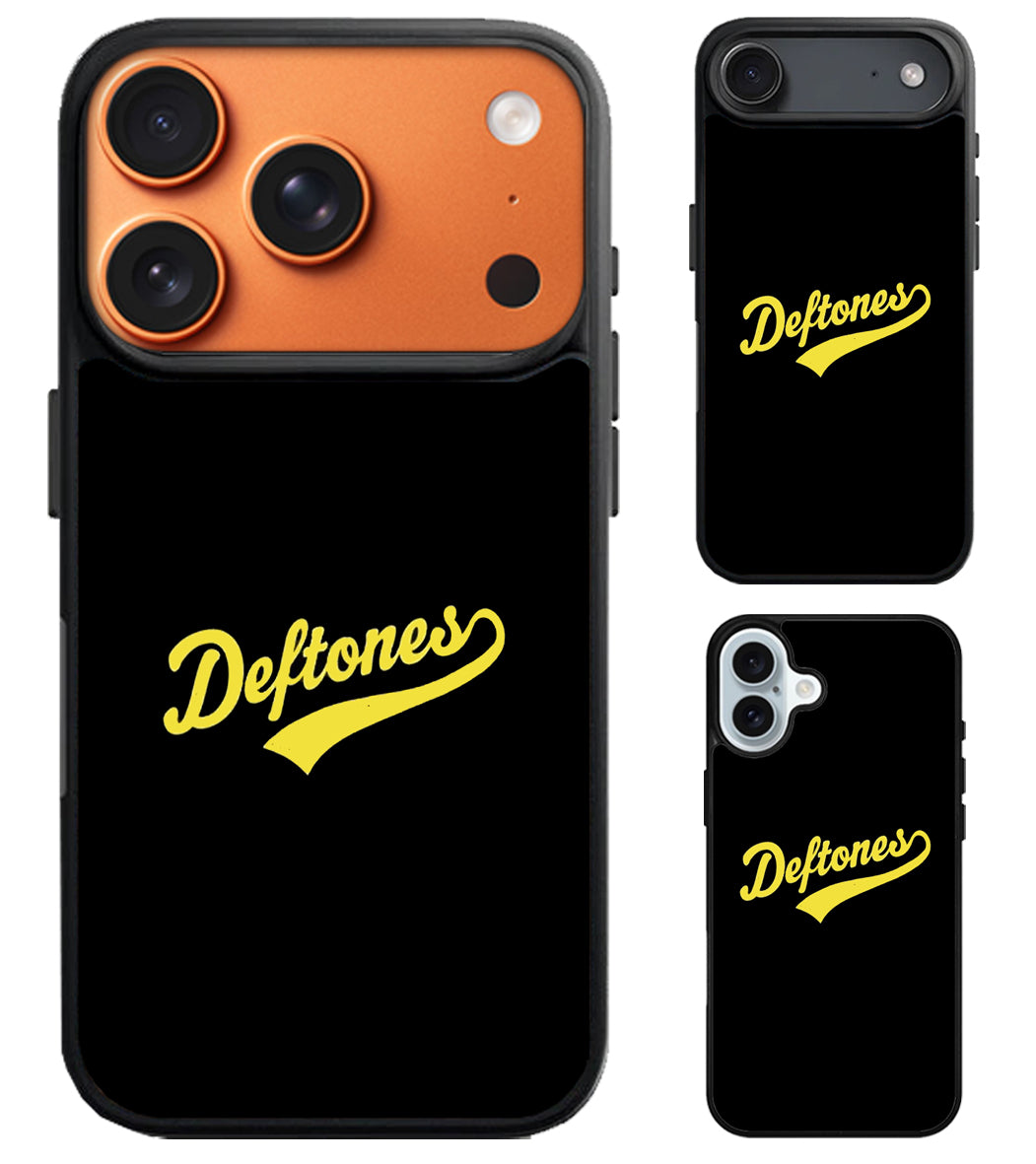 Deftones Logo Black iPhone Air | iPhone 17 | 17 Pro | 17 Pro Max Case ...