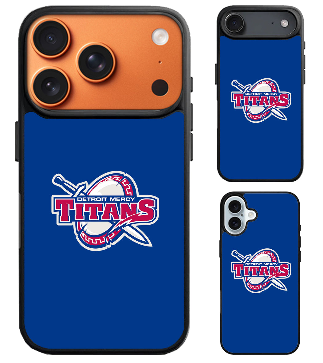Detroit Mercy Titans Blue iPhone Air | iPhone 17 | 17 Pro | 17 Pro Max ...