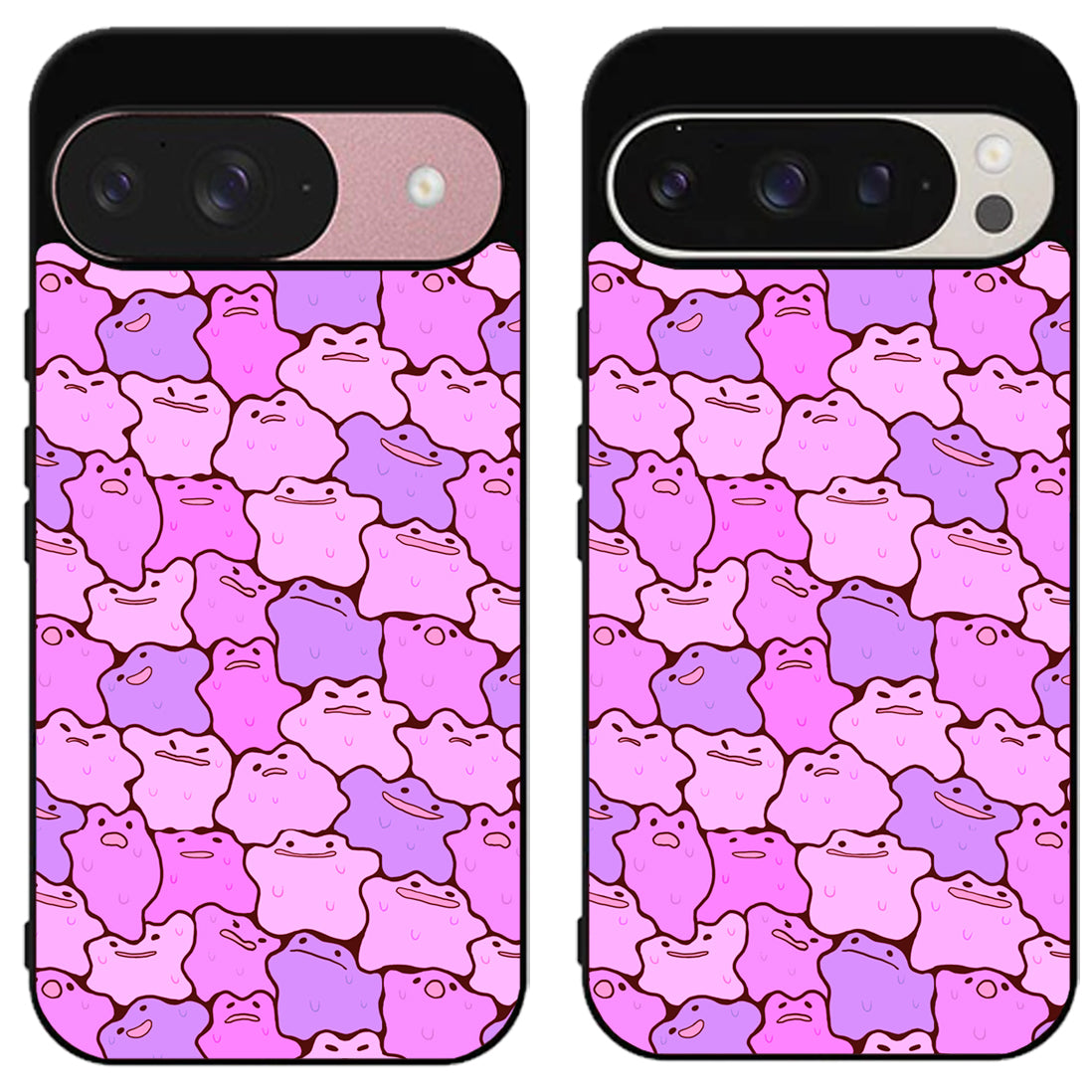 Ditto Pokemon Collage Google Pixel 9 | 9 Pro | 9 Pro XL Case – Saloreea