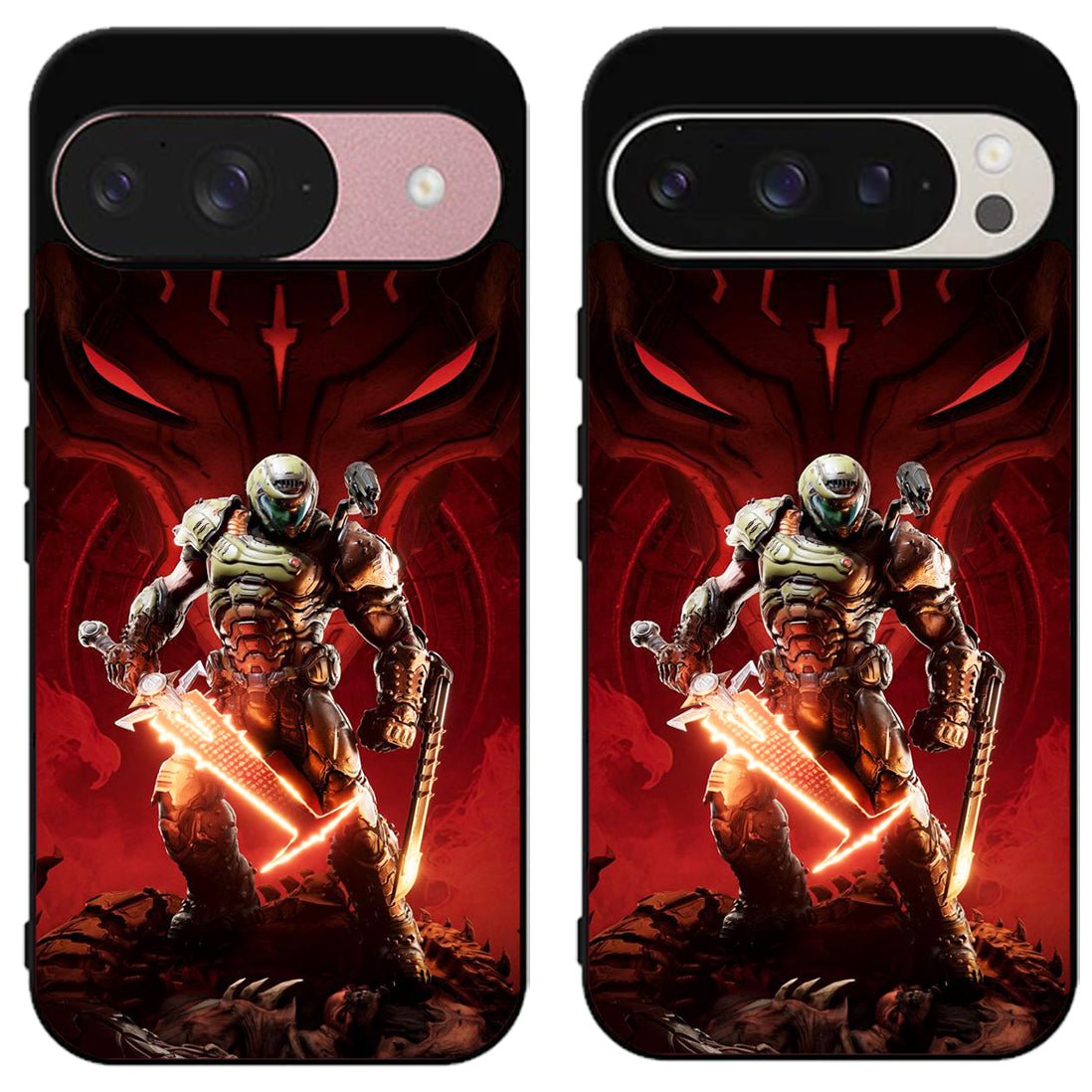 Doom eternal Wallpaper Google Pixel 9 | 9 Pro | 9 Pro XL Case – Saloreea