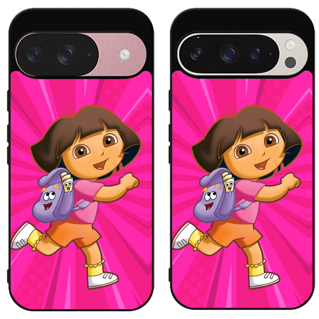 Dora the Explorer Cute Google Pixel 9 | 9 Pro | 9 Pro XL Case – Saloreea