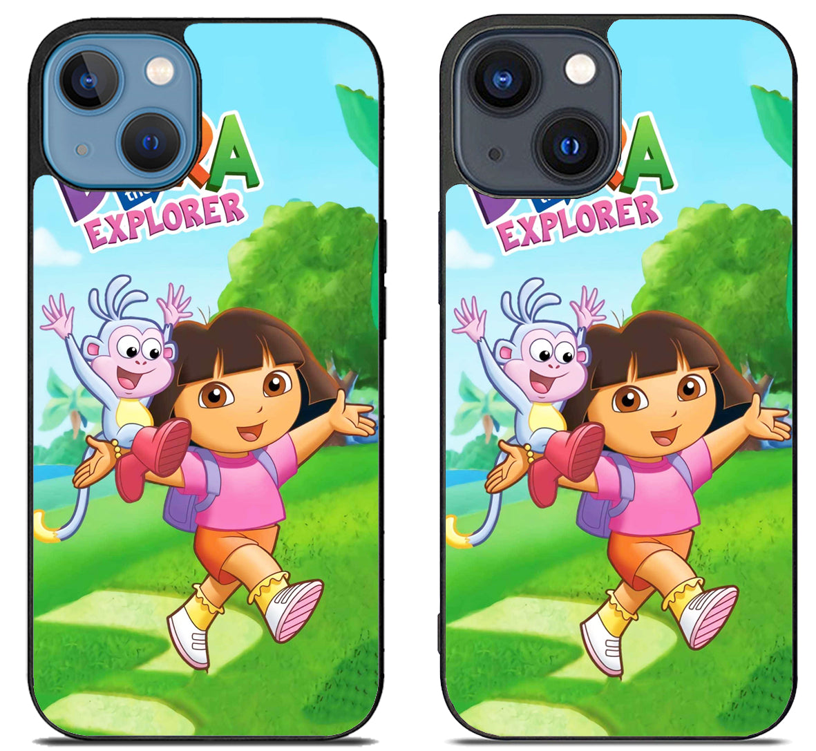 Dora the Explorer Wallpaper iPhone 15 | iPhone 15 Plus Case – Saloreea