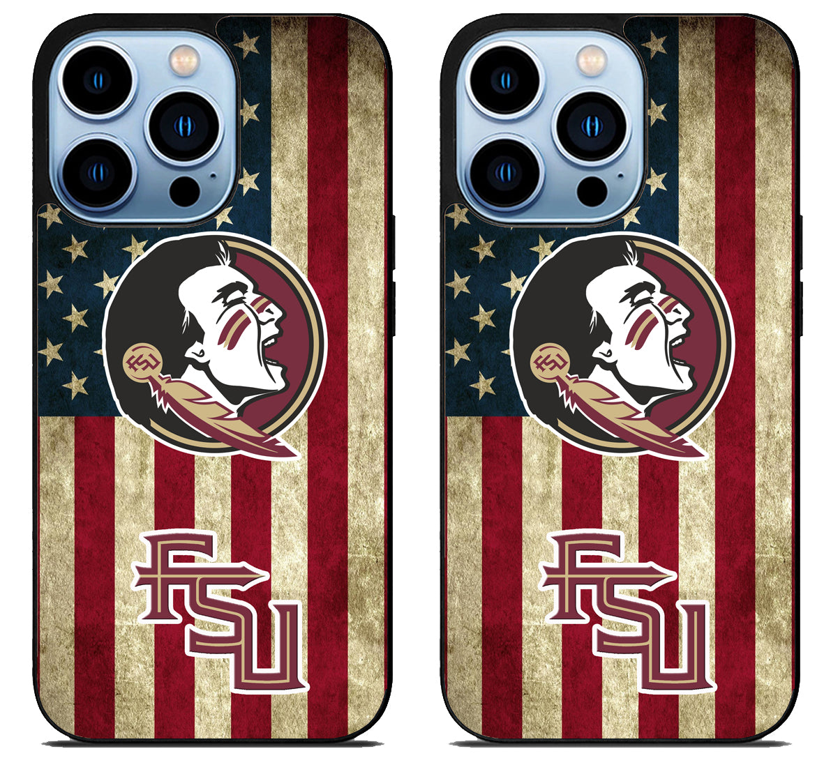 Florida State Seminoles Flag iPhone 15 Pro | iPhone 15 Pro Max Case ...