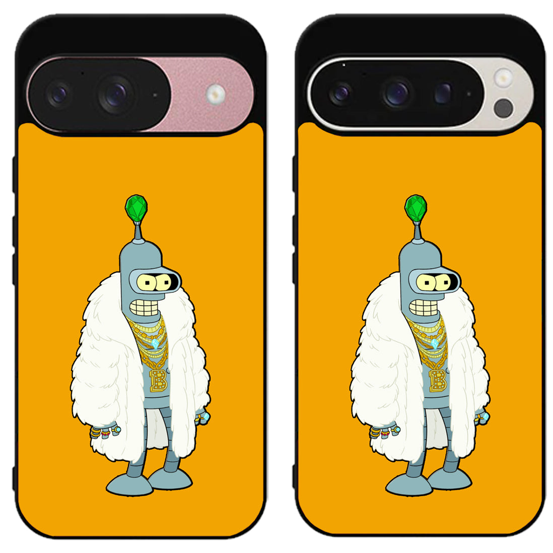 Futurama Bender Hypebeast Google Pixel 9 | 9 Pro | 9 Pro XL Case – Saloreea