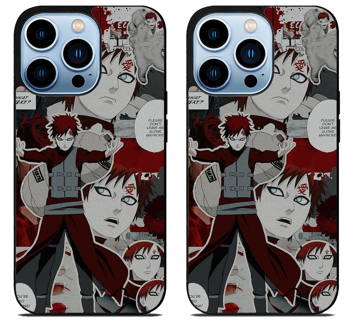 Gaara Naruto Aesthetic iPhone 15 Pro | iPhone 15 Pro Max Case – Saloreea