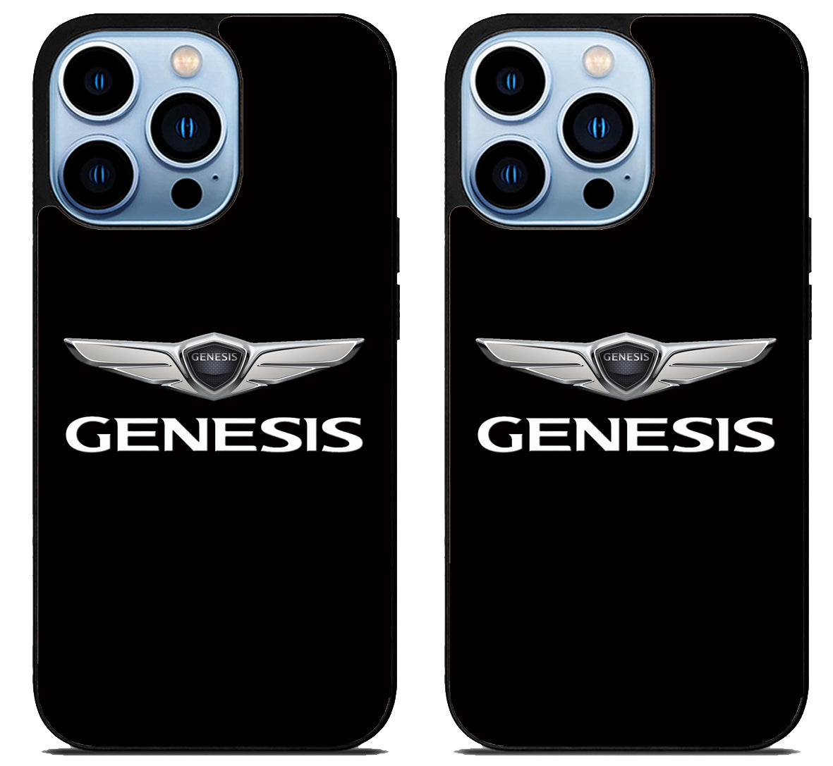 Genesis logo iPhone 15 Pro | iPhone 15 Pro Max Case – Saloreea