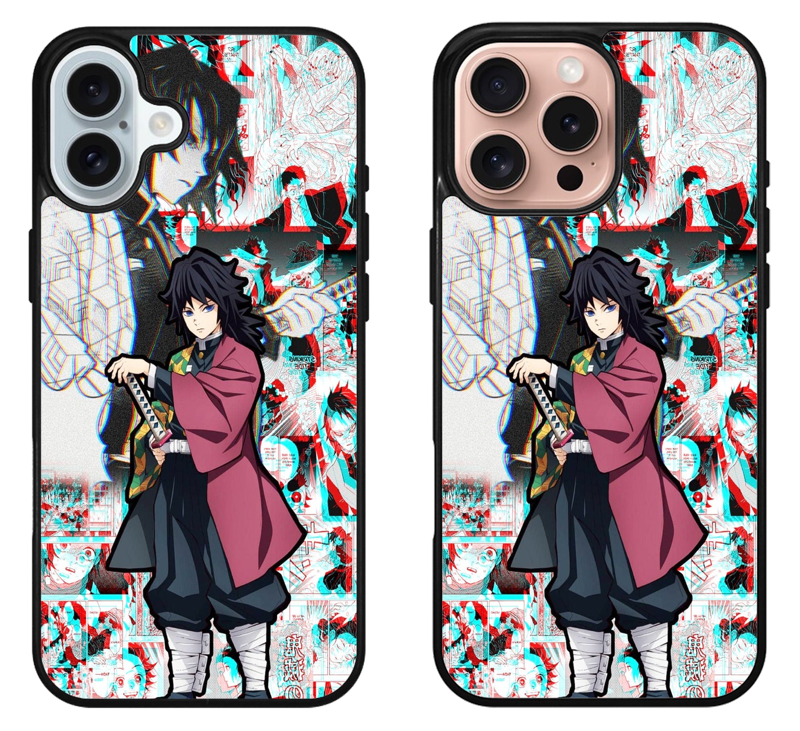 Giyu Tomioka Demon Slayer Comics iPhone 16 | 16 Plus | 16 Pro | 16 Pro ...