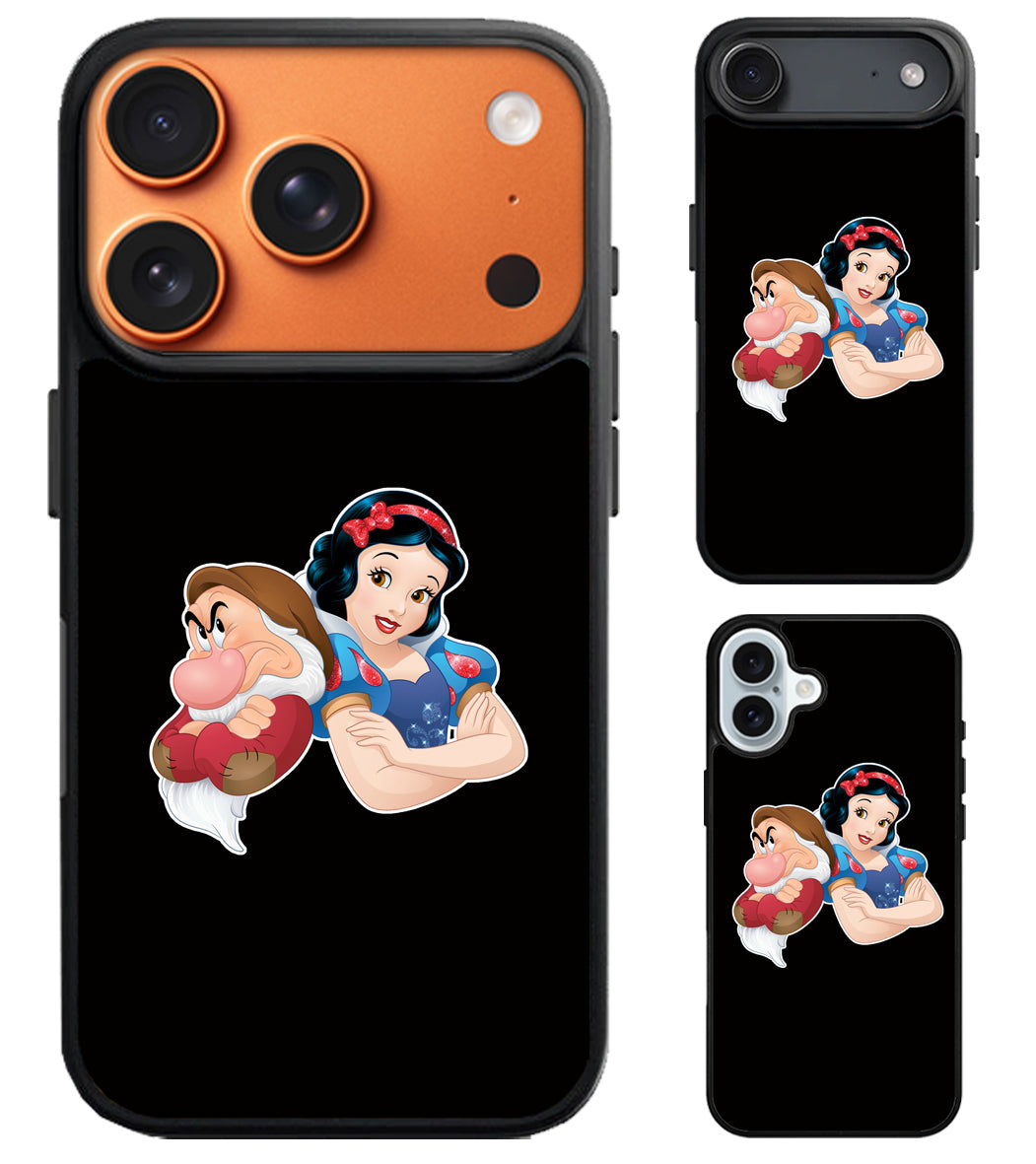 Grumpy And Snow White iPhone Air | iPhone 17 | 17 Pro | 17 Pro Max Cas ...