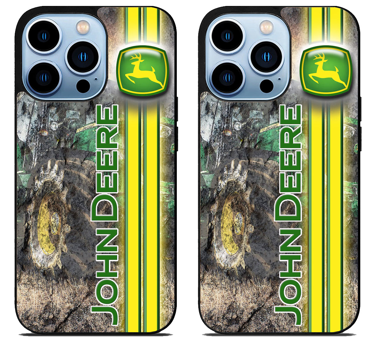 John Deere Logo Realtree iPhone 15 Pro | iPhone 15 Pro Max Case – Saloreea