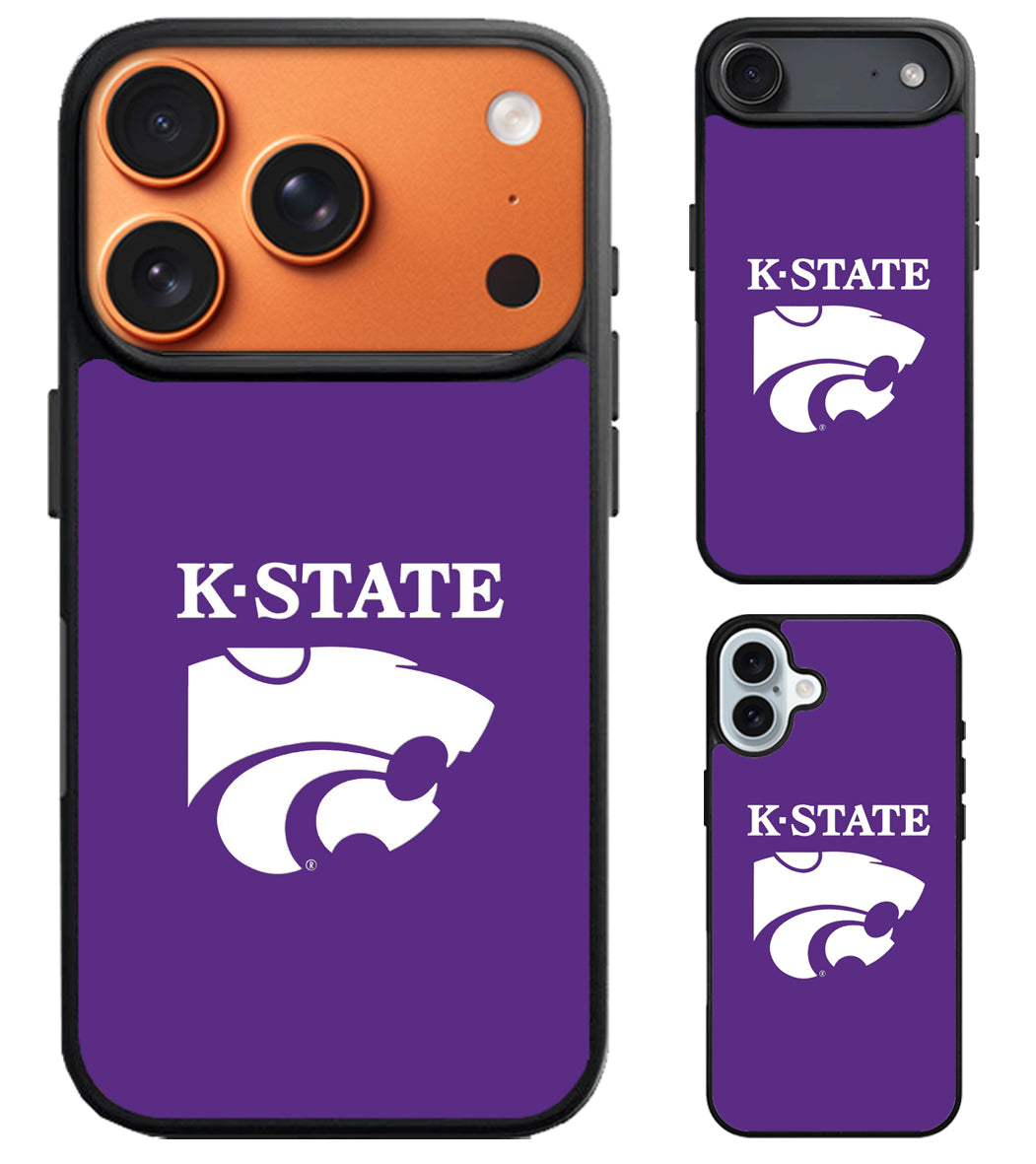 Kansas State Wildcats iPhone Air | iPhone 17 | 17 Pro | 17 Pro Max Cas ...