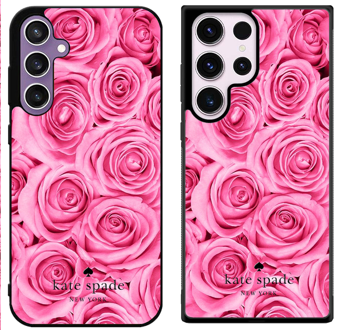 Kate Spade Rose Pink Samsung Galaxy S24 | S24+ | S24 Ultra Case – Saloreea