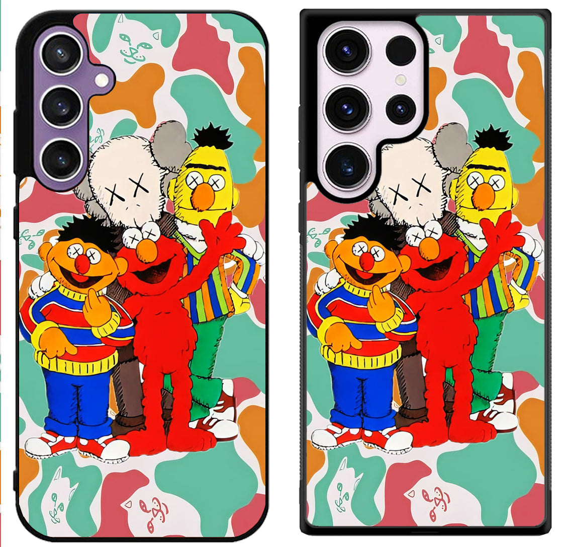Kaws And Friends Samsung Galaxy S24 | S24+ | S24 Ultra Case – Saloreea