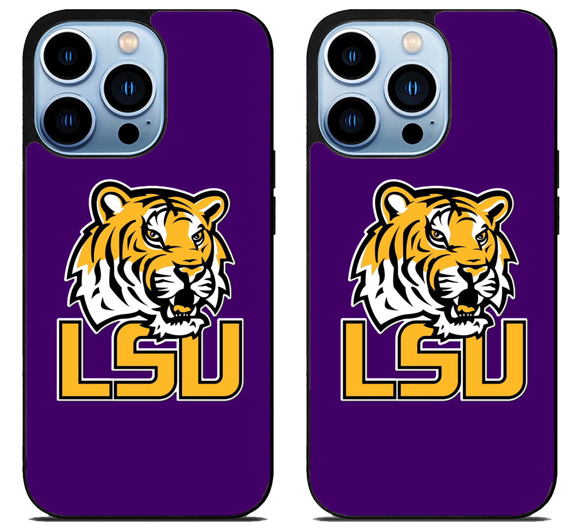 LSU Tigers Logo iPhone 15 Pro | iPhone 15 Pro Max Case – Saloreea
