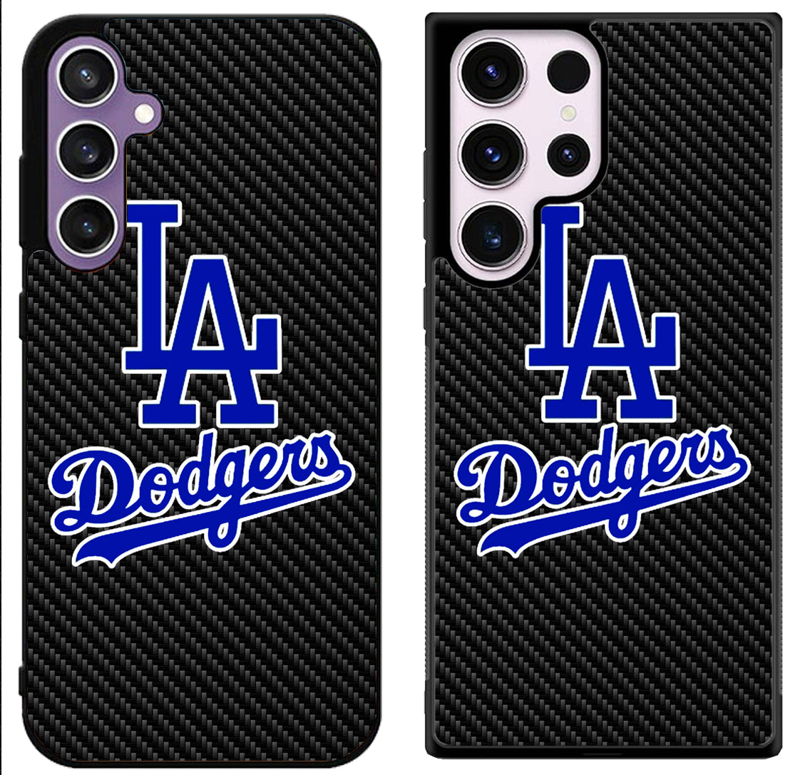 Los Angeles Dodgers Carbon Samsung Galaxy S24 | S24+ | S24 Ultra Case ...