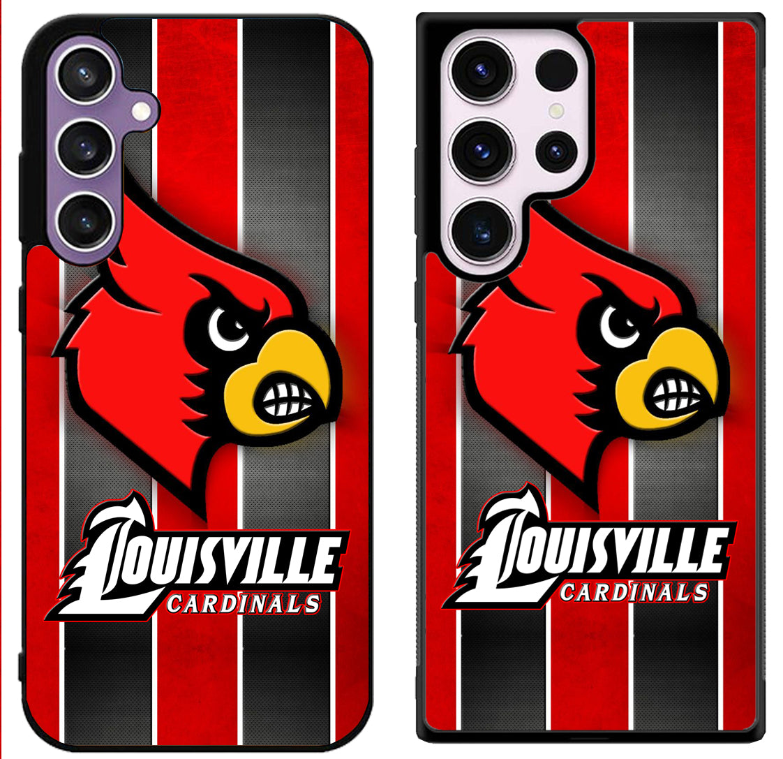 Louisville Cardinals Logo Samsung Galaxy S24 | S24+ | S24 Ultra Case ...