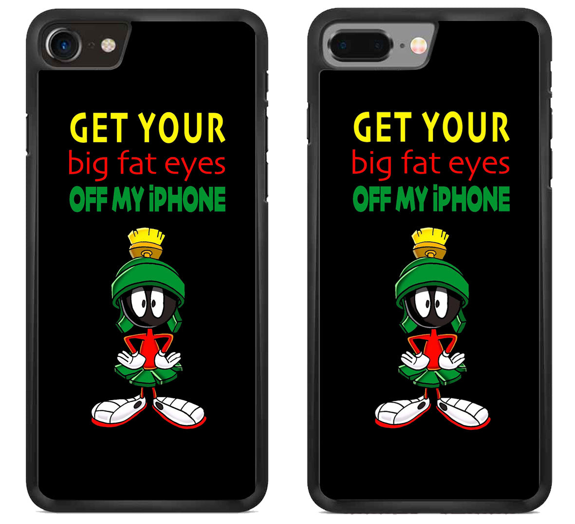 MarvinThe Martian Big Fat Eyes iPhone 8 | 8 Plus Case – Saloreea