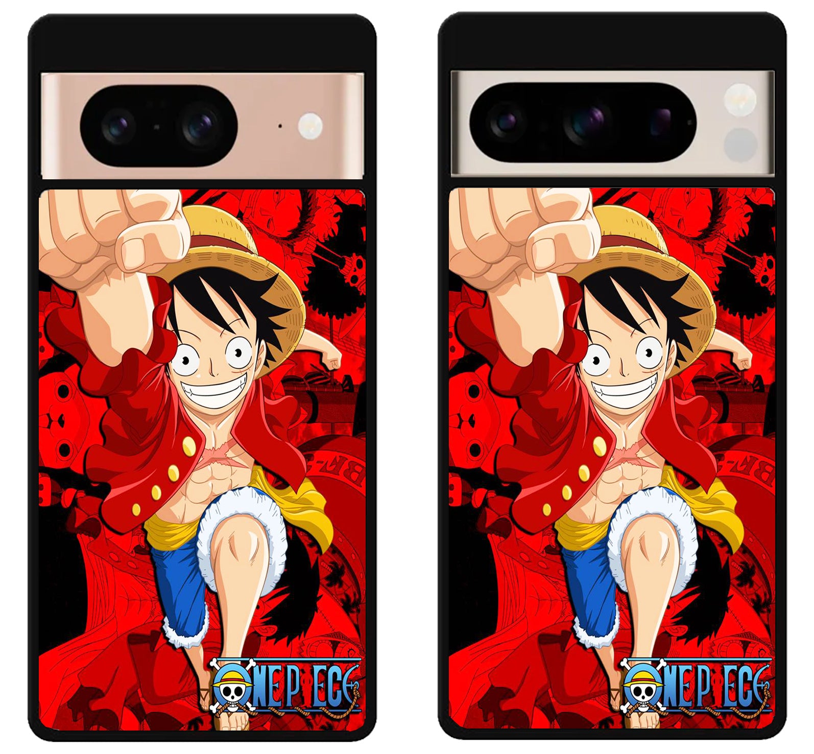 Monkey D luffy One Piece Collage Google Pixel 8 | 8 Pro Case – Saloreea