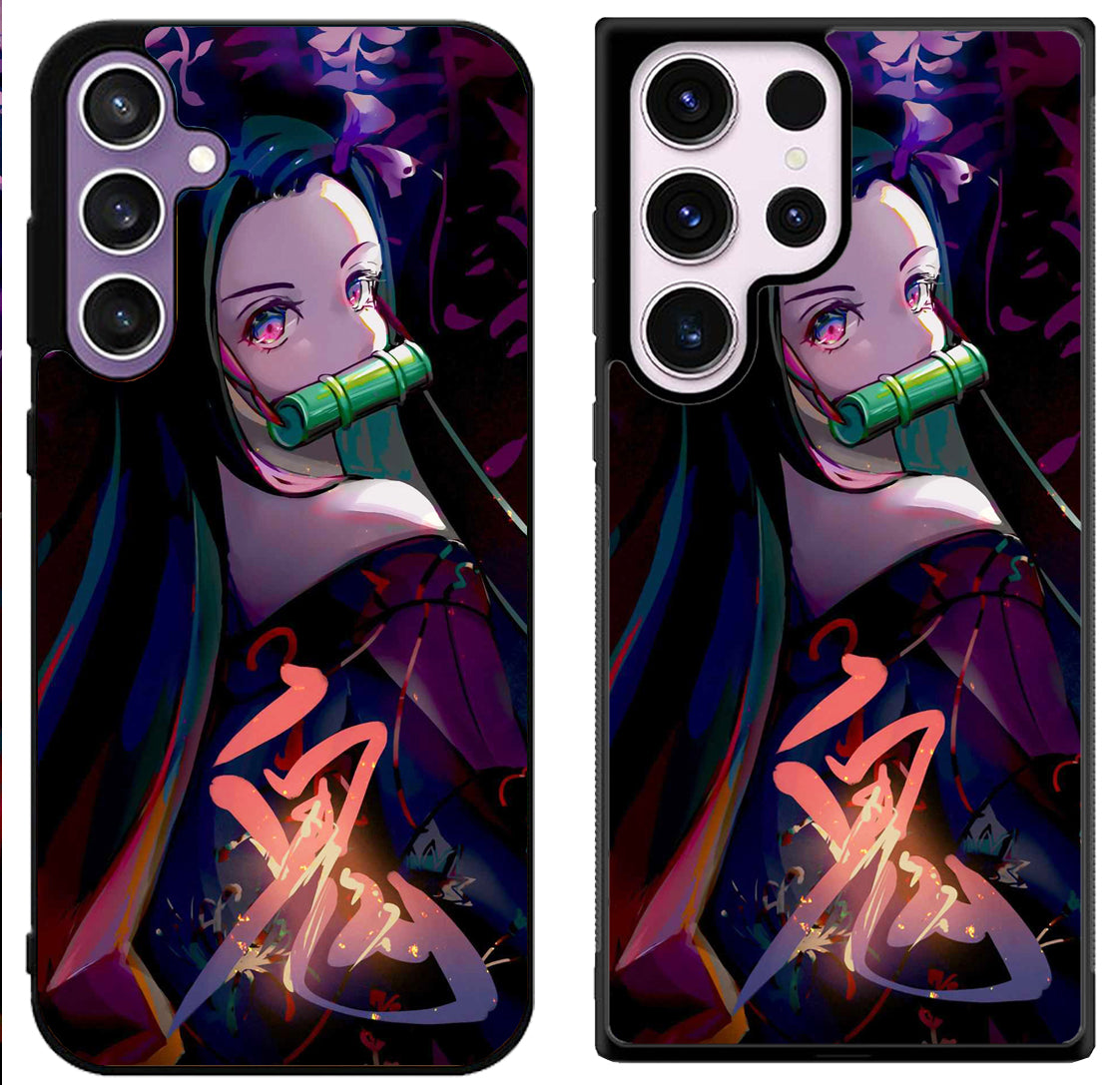 Nezuko Kamado demon slayer Samsung Galaxy S24 | S24+ | S24 Ultra Case ...
