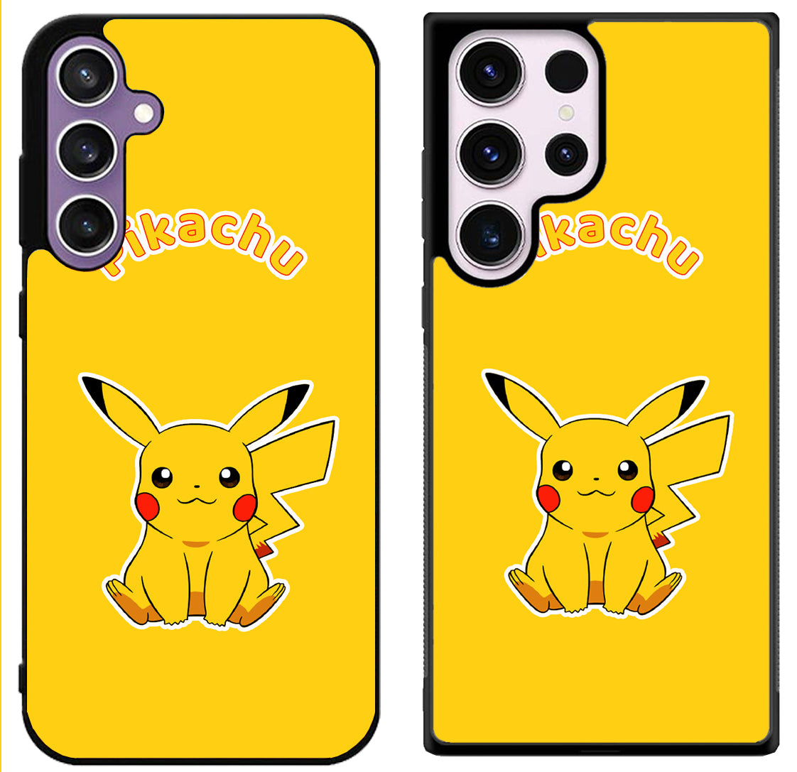 Pikachu Pokemon Samsung Galaxy S24 | S24+ | S24 Ultra Case – Saloreea