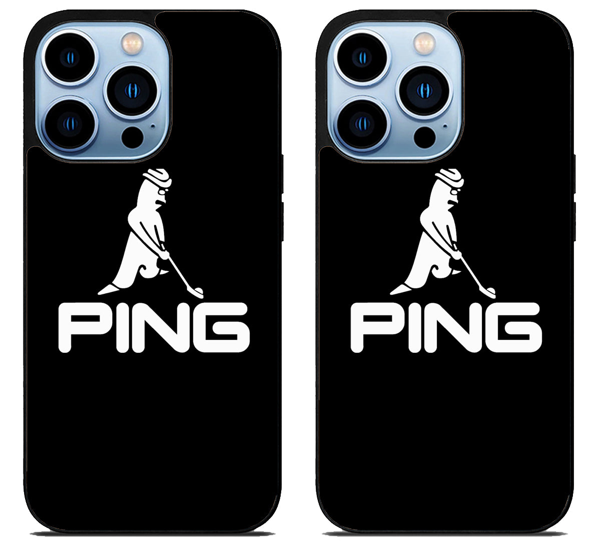 Ping Golf Black iPhone 15 Pro | iPhone 15 Pro Max Case – Saloreea