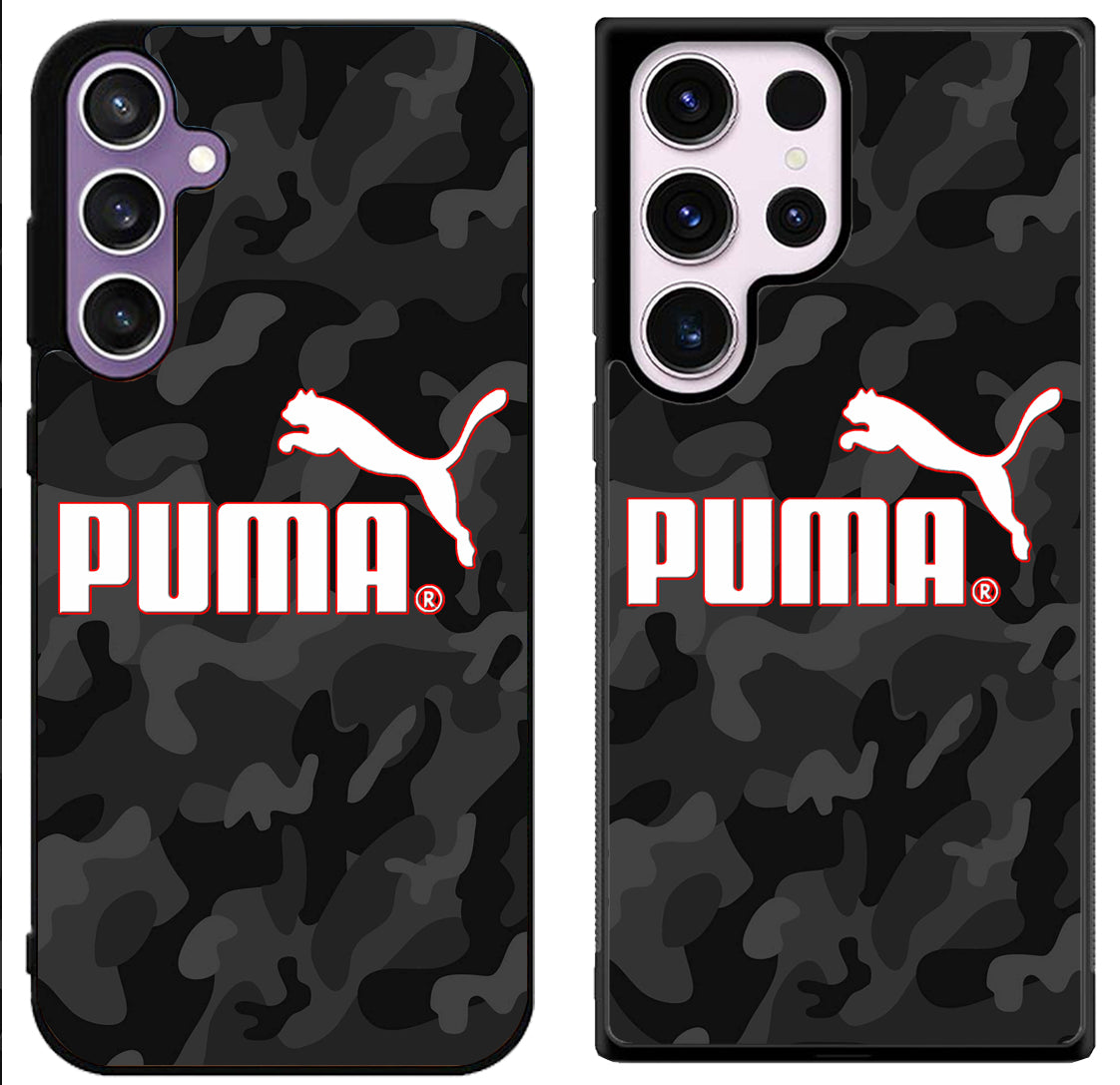 Puma Black Camo Samsung Galaxy S24 | S24+ | S24 Ultra Case – Saloreea