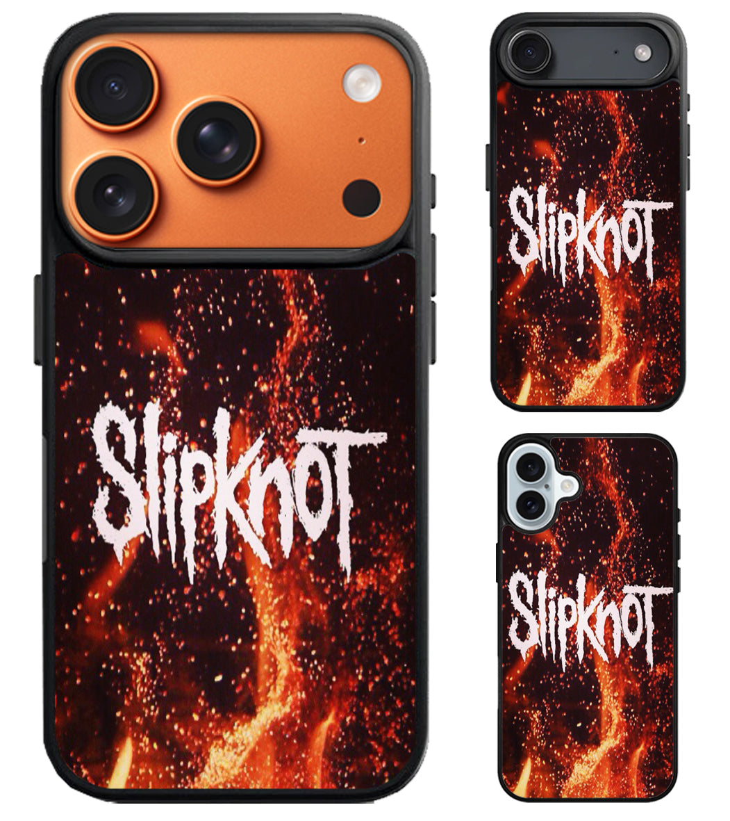 Slipknot Fire iPhone Air | iPhone 17 | 17 Pro | 17 Pro Max Case – Saloreea