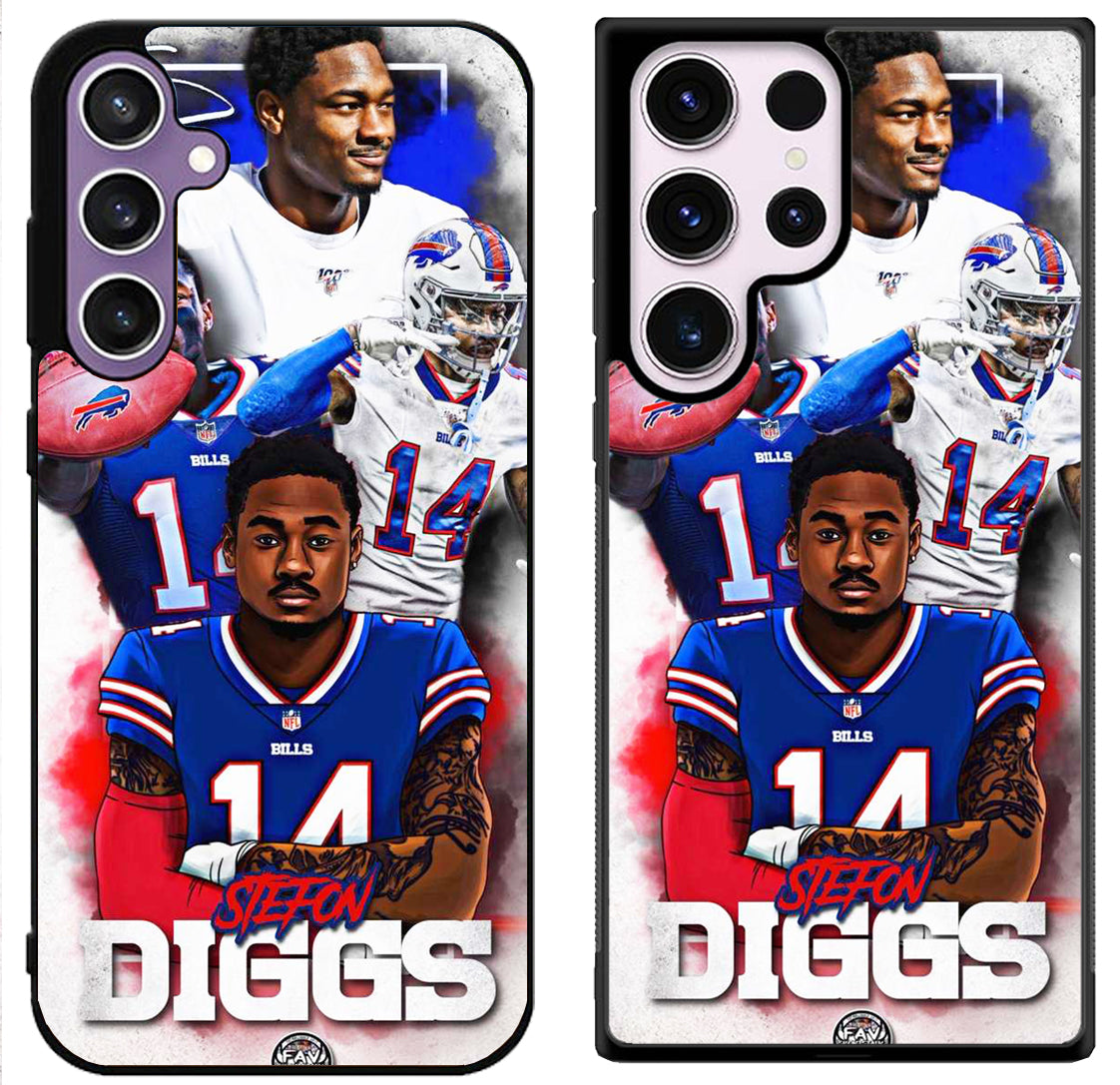 Stefon Diggs Buffalo Bills Collage Samsung Galaxy S24 | S24+ | S24 Ult ...