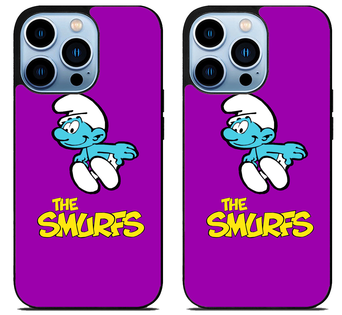 The Smurf Purple iPhone 15 Pro | iPhone 15 Pro Max Case – Saloreea