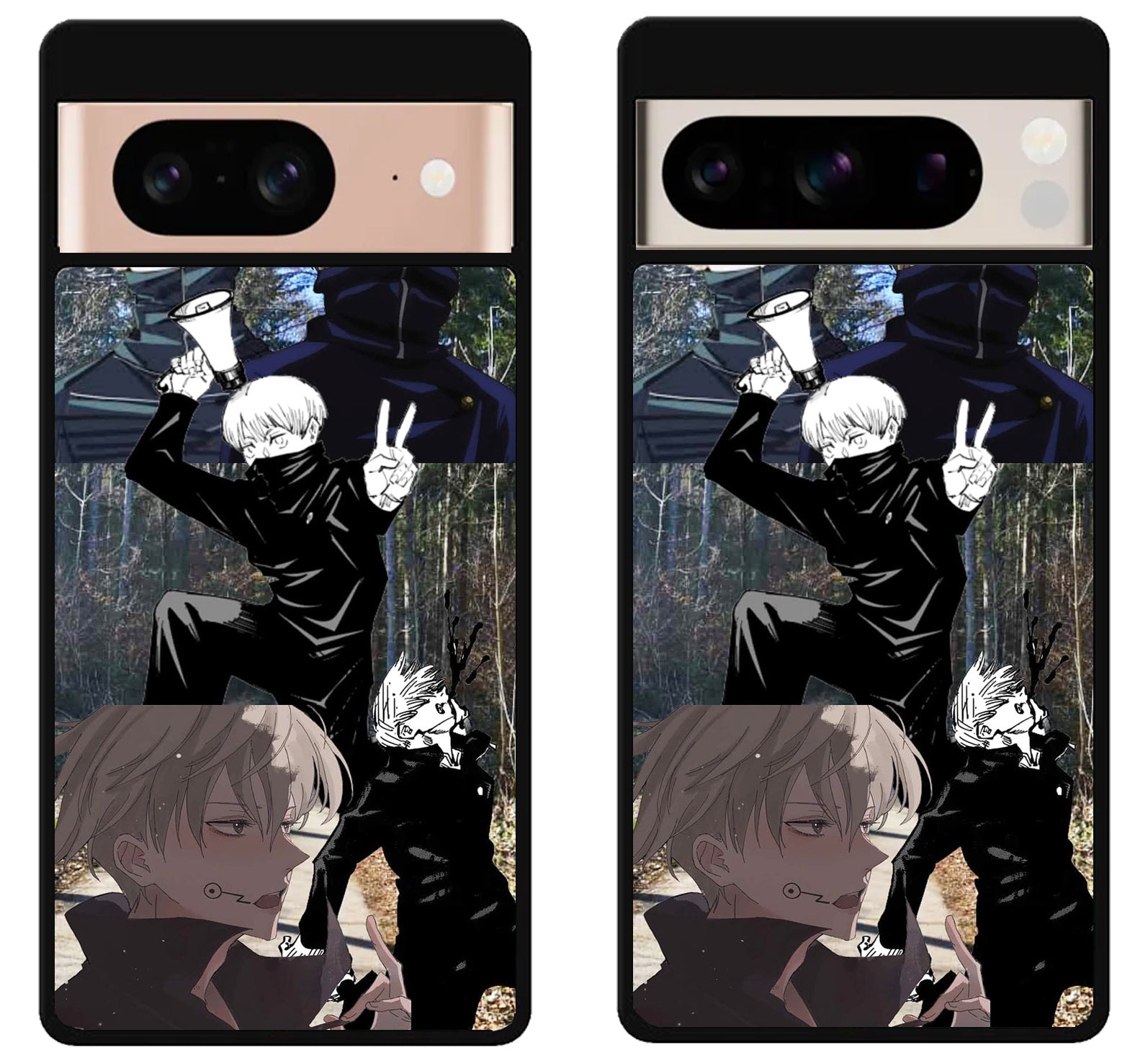 Toge Inumaki jujutsu kaisen Collage Google Pixel 8 | 8 Pro Case – Saloreea