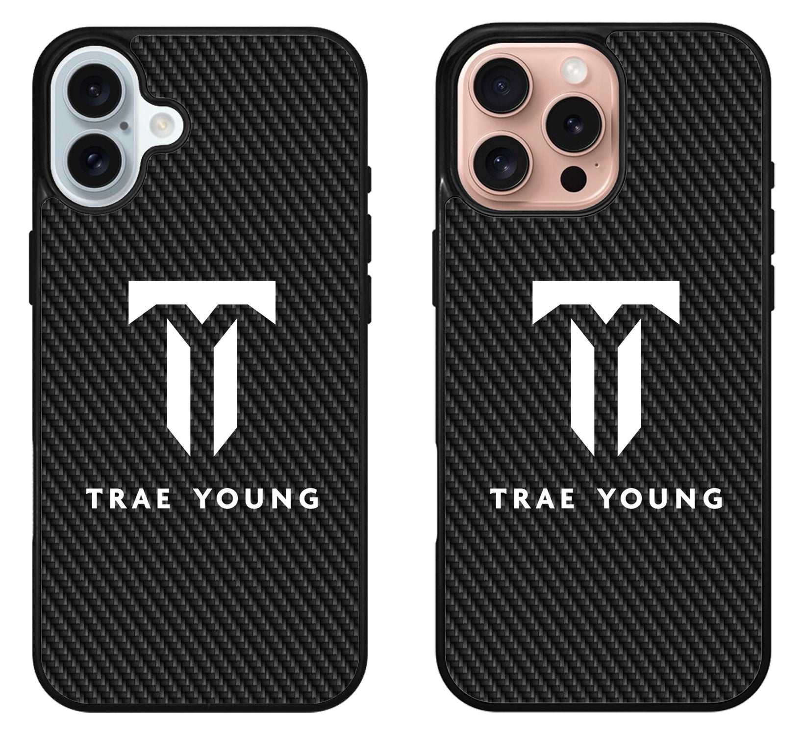 Trae Young Logo Carbon iPhone 16 | 16 Plus | 16 Pro | 16 Pro Max Case ...