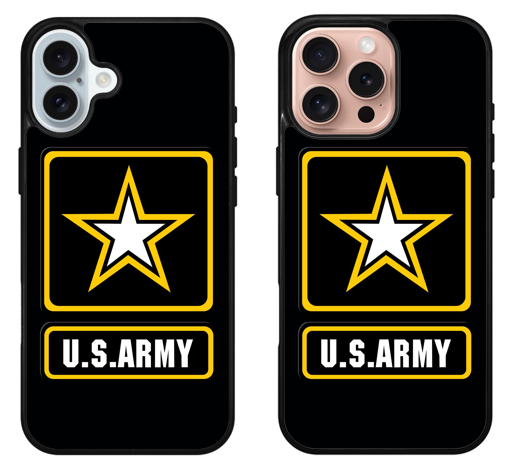 US Army Black iPhone 16 | 16 Plus | 16 Pro | 16 Pro Max Case – Saloreea