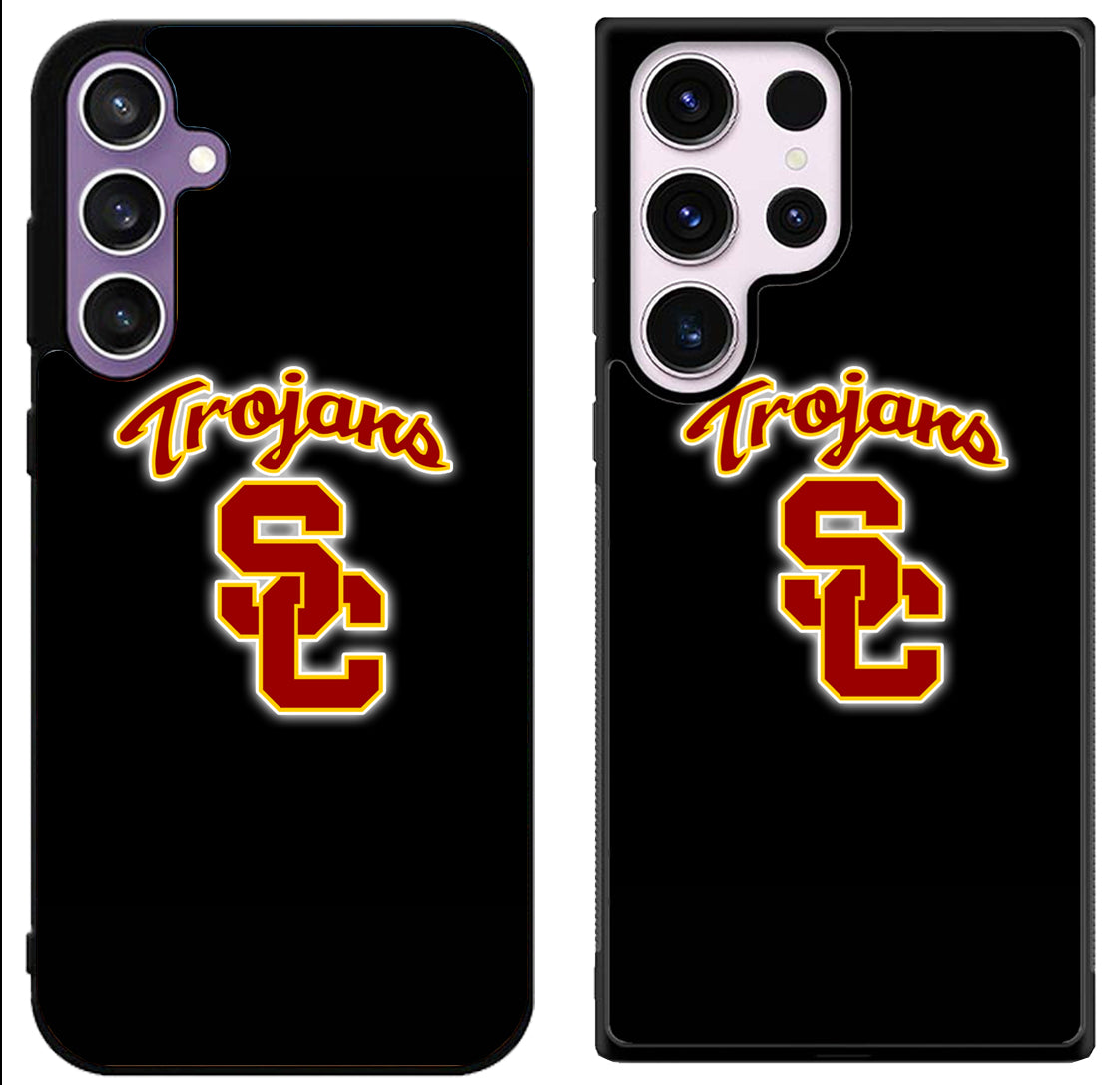USC Trojans Logo Samsung Galaxy S24 | S24+ | S24 Ultra Case – Saloreea