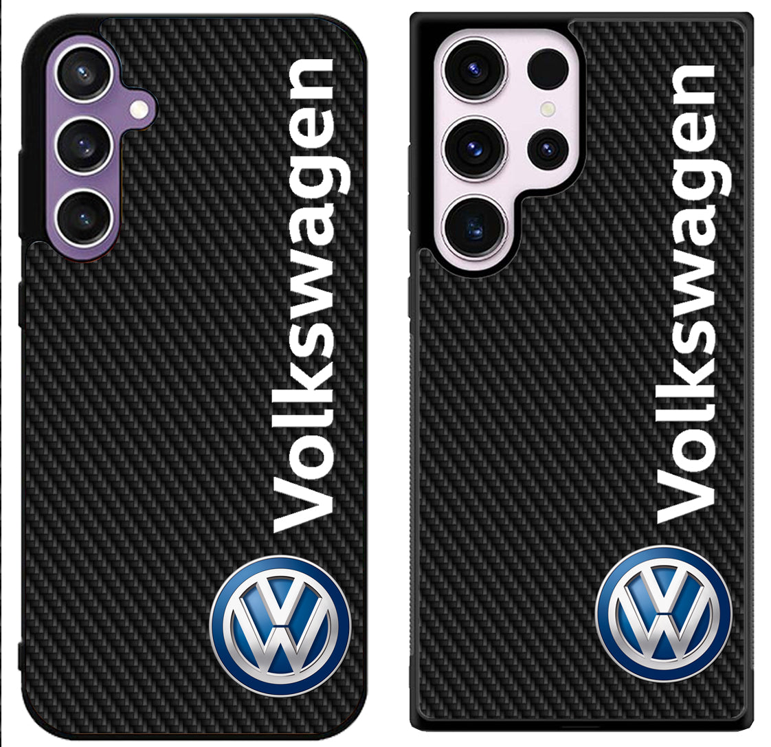 Volkswagen Logo Carbon Samsung Galaxy S24 | S24+ | S24 Ultra Case ...
