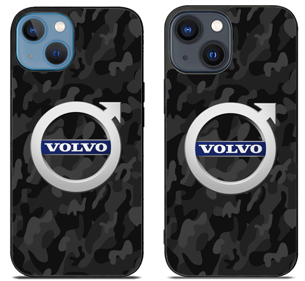 Volvo Black Camo iPhone 15 | iPhone 15 Plus Case – Saloreea