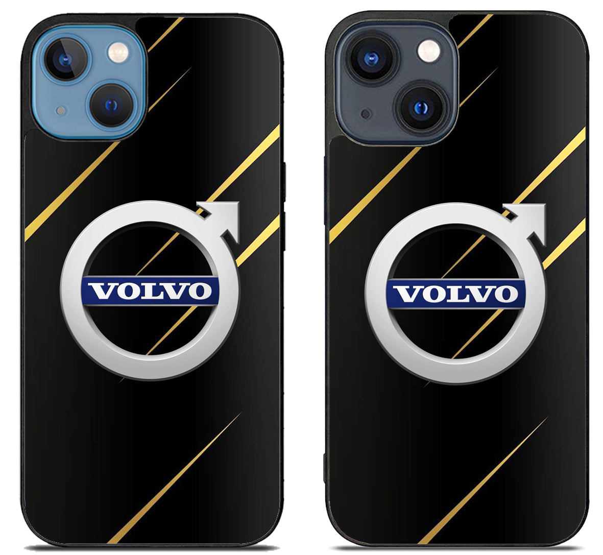Volvo Black Metallic iPhone 15 | iPhone 15 Plus Case – Saloreea