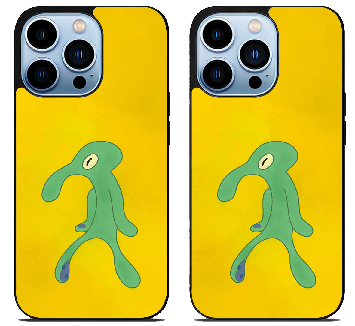 Squidward Art Painting iPhone 15 Pro | iPhone 15 Pro Max Case – Saloreea