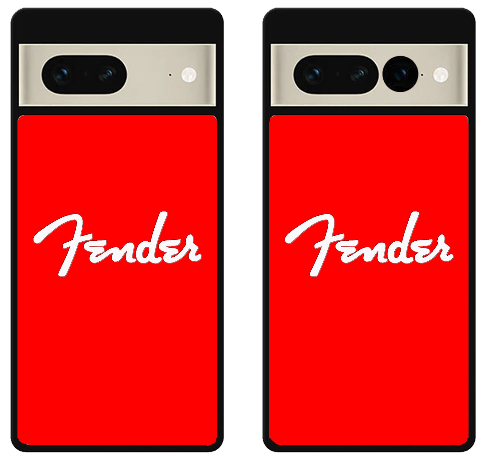 Fender Logo Red Google Pixel 7 | 7 Pro Case – Saloreea