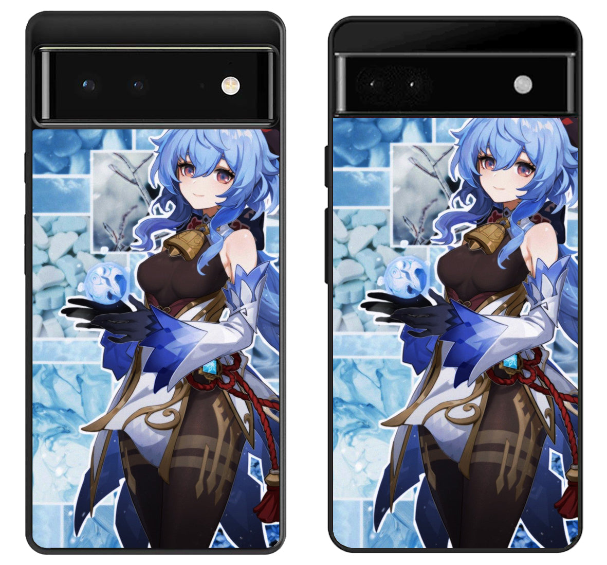 Ganyu Genshin Impact Collage Google Pixel 6 | 6A | 6 Pro Case – Saloreea