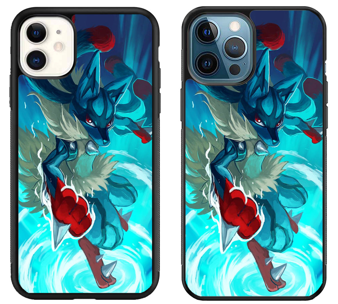 Mega Lucario Pokemon Style iPhone 11 | 11 Pro | 11 Pro Max Case – Saloreea